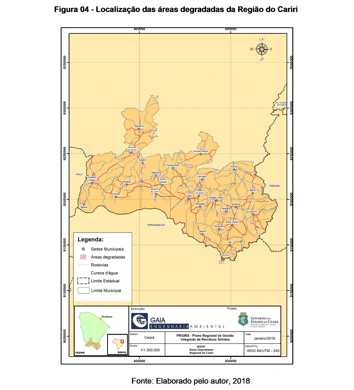 CARIRI - Região Cariri - Secretaria do Meio Ambiente