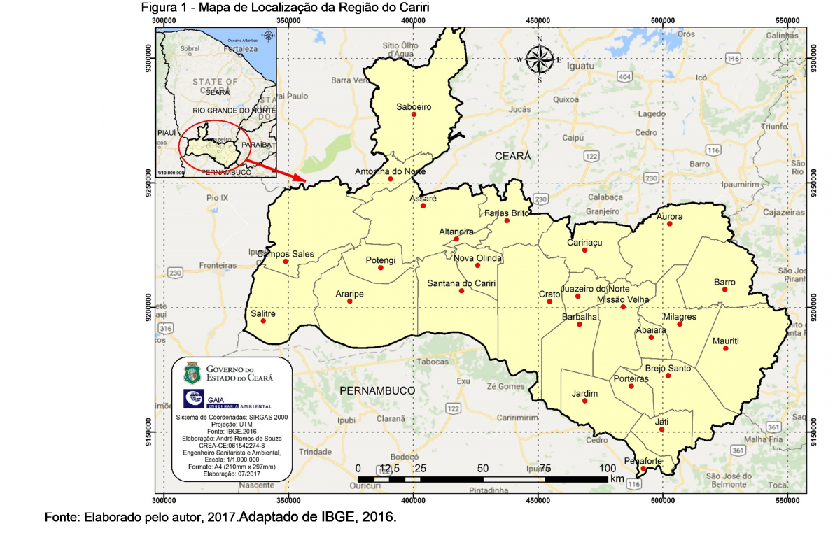 CARIRI - Região Cariri - Secretaria do Meio Ambiente