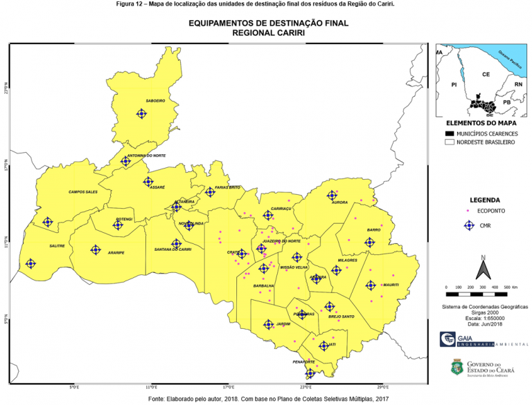 CARIRI - Região Cariri - Secretaria do Meio Ambiente