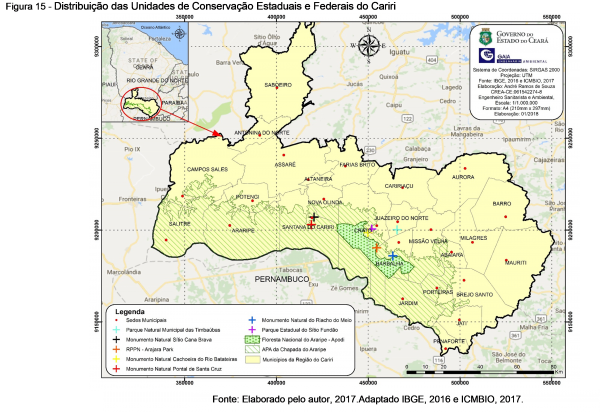 CARIRI - Região Cariri - Secretaria do Meio Ambiente