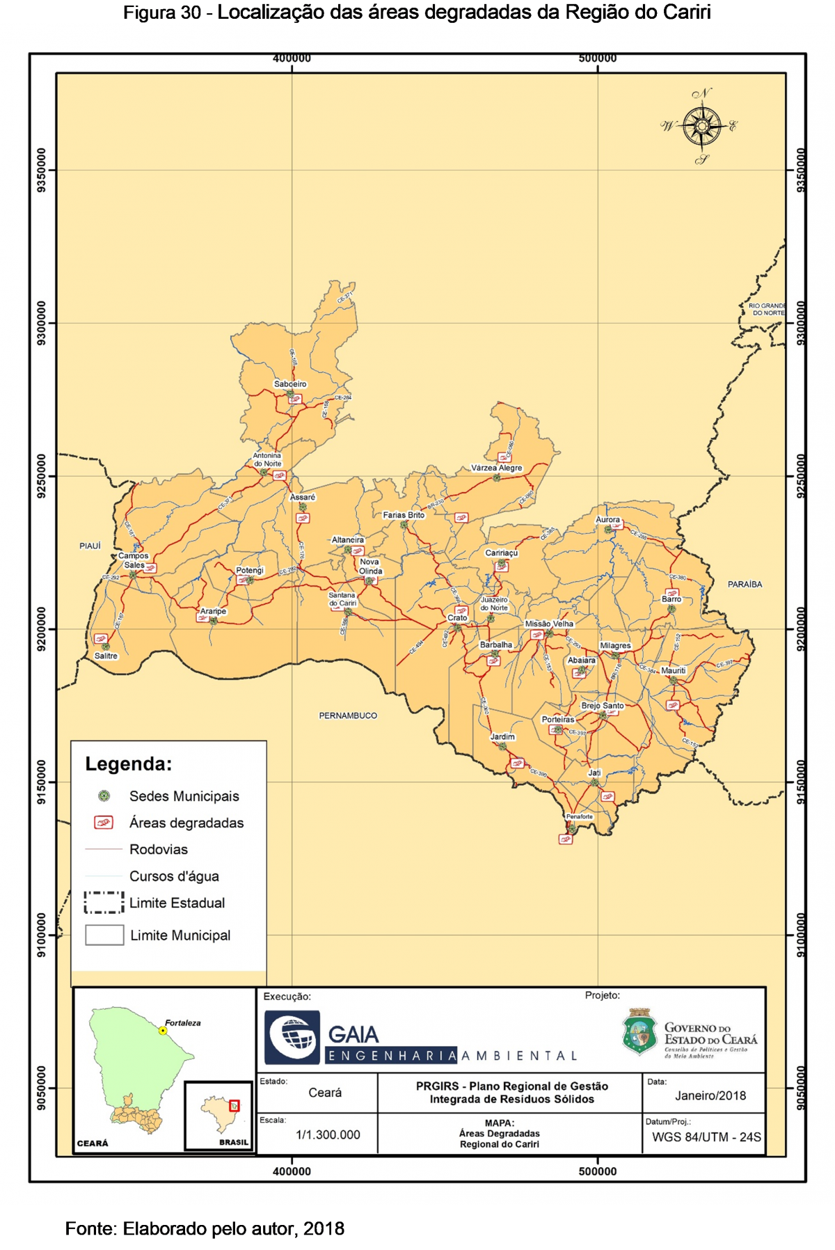 CARIRI - Região Cariri - Secretaria do Meio Ambiente